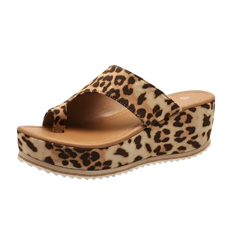 Sandales Plateforme Leopard | Sandalini™