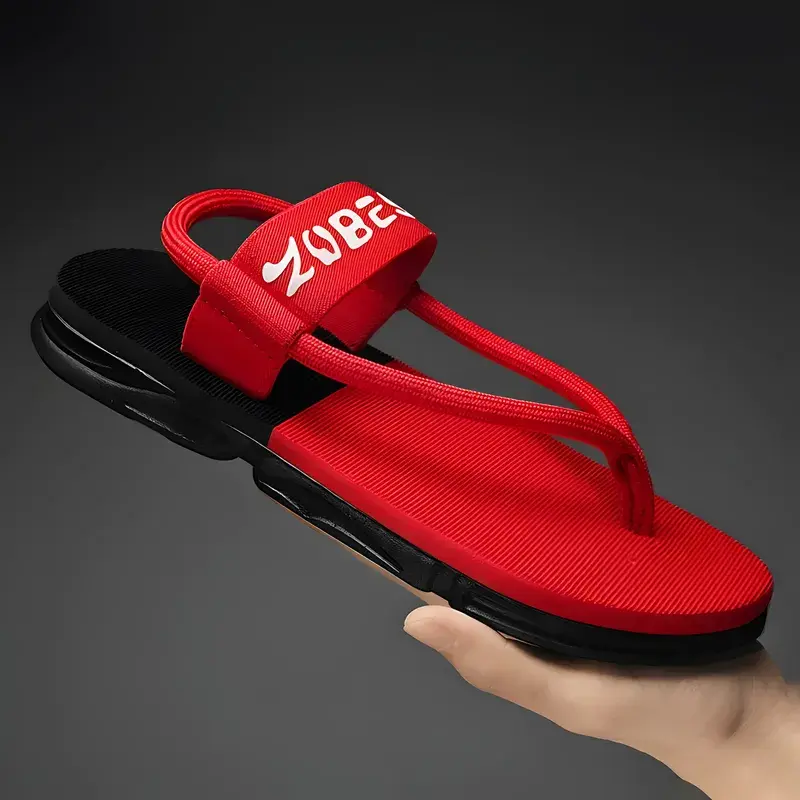 Sandale Plage Rouge Homme | Sandalini™