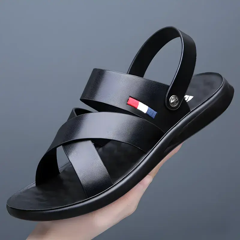 Sandale Cuir Homme Grande Taille | Sandalini™