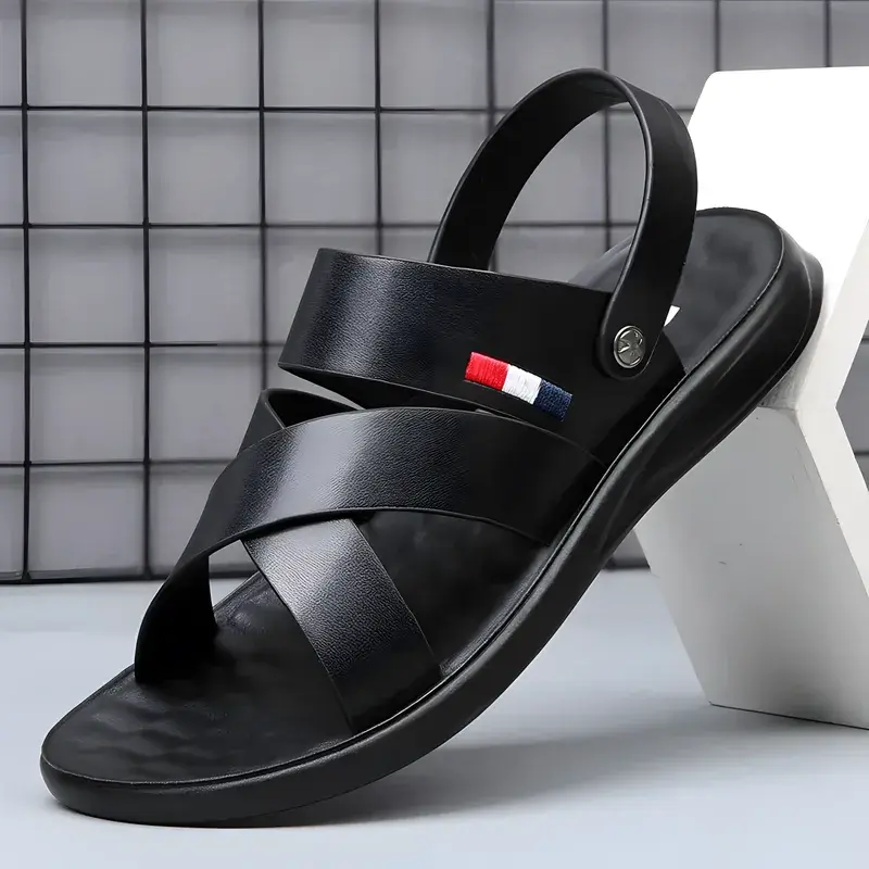 Sandale Cuir Homme Grande Taille | Sandalini™